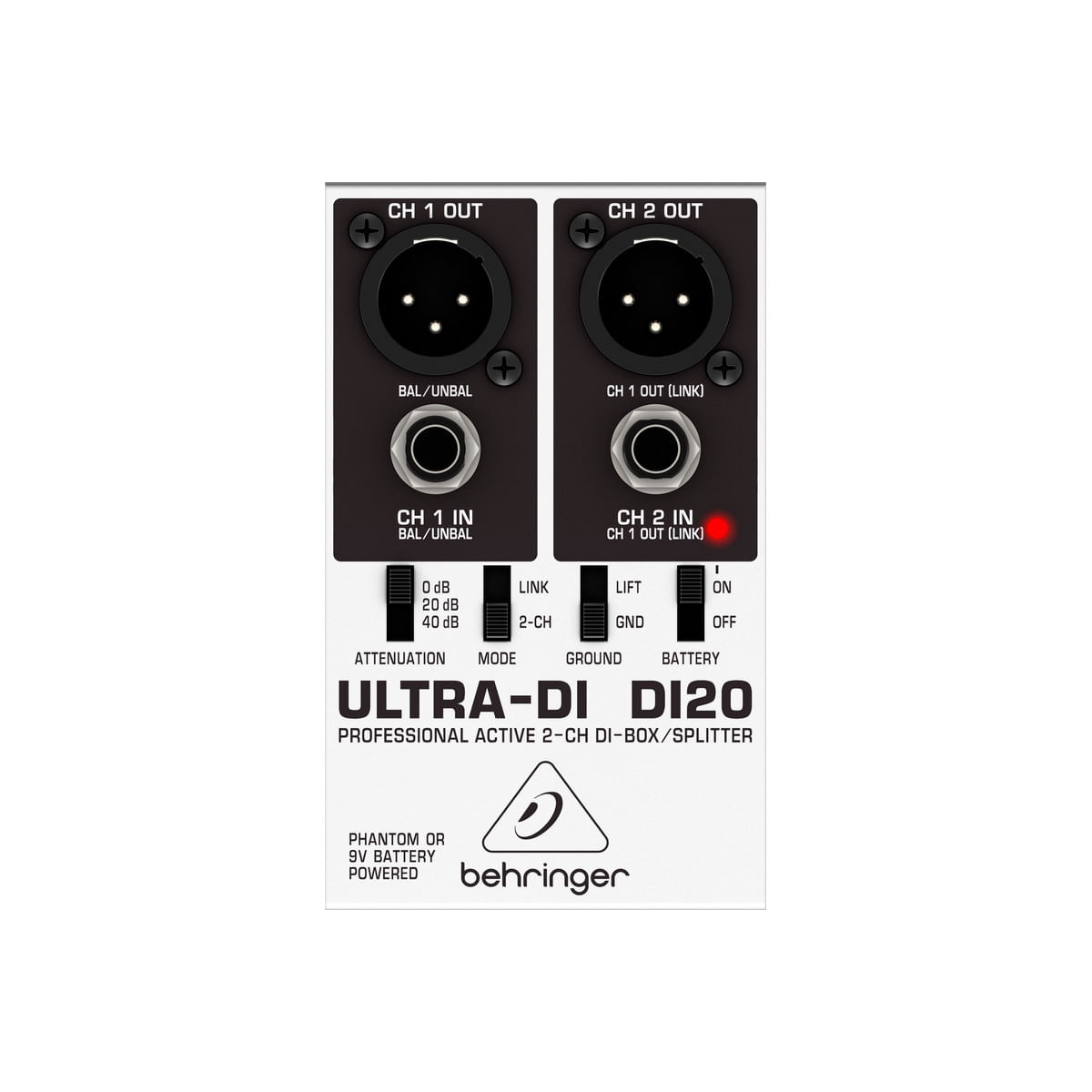 Behringer DI20 Direct Box Ativo